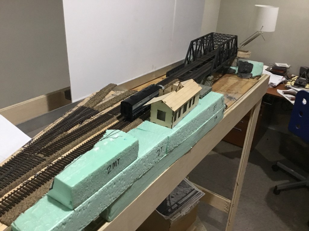 My Techniques for Laying Track, Part One. Ilchester Mainline and Siding ...