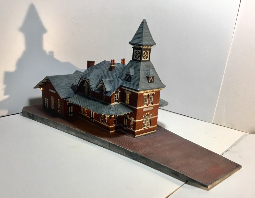 Building the Point of Rocks Station Resin Structure Kit – B&O Modeling