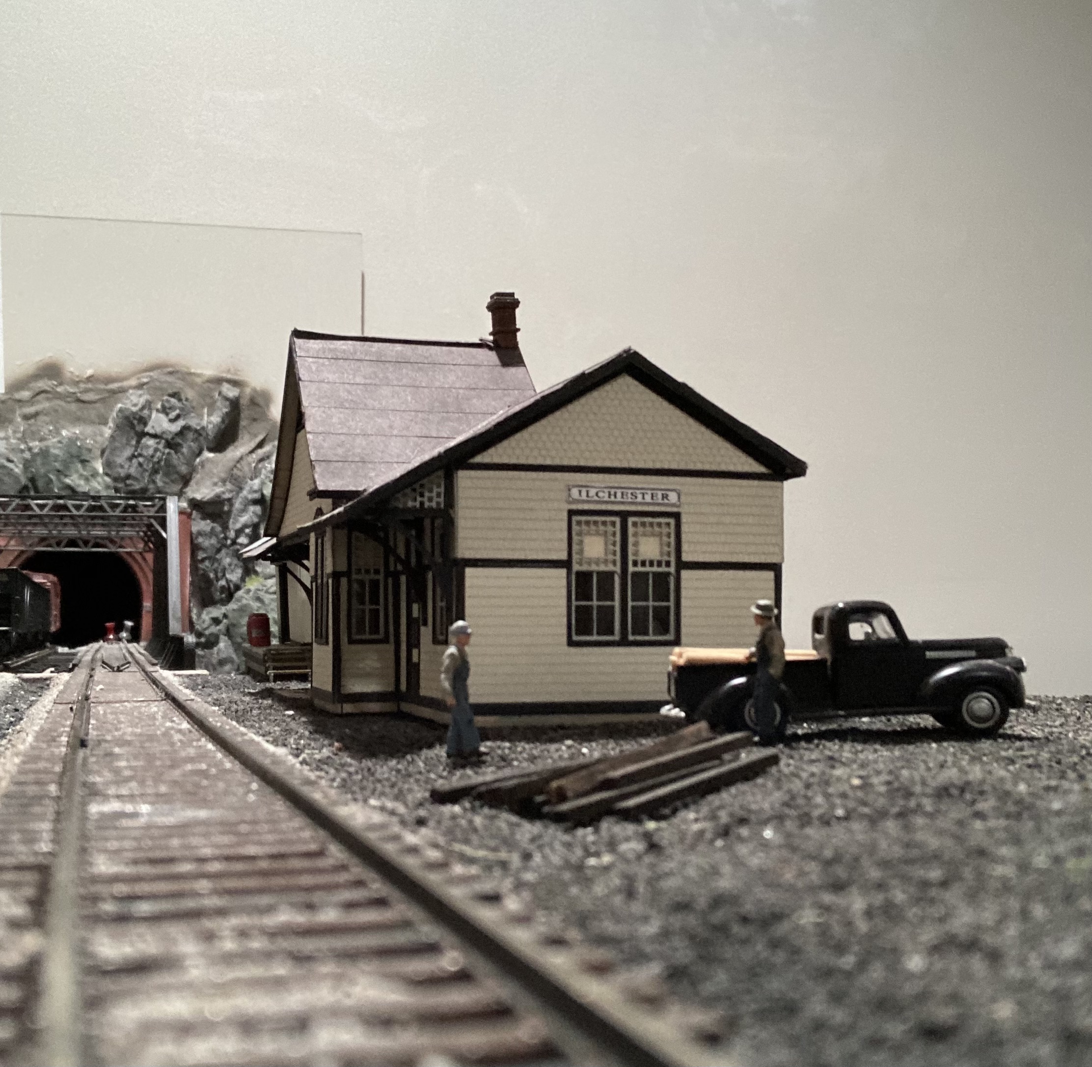 Ilchester, Maryland, Part Three; Building the Model of the B&O Station ...